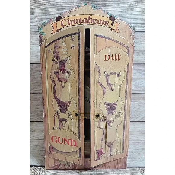 Gund | Toys | Vintage Gund Cinnabears Plush Dill Bear Stuffed Animal ...
